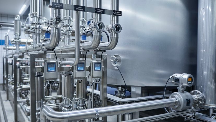 Cleaning In Place: come garantire l’efficienza dei processi CIP